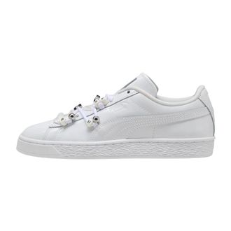 Puma Suede Bloom Patent - - Sport - Damen - Wei&szlig; - 37 EU