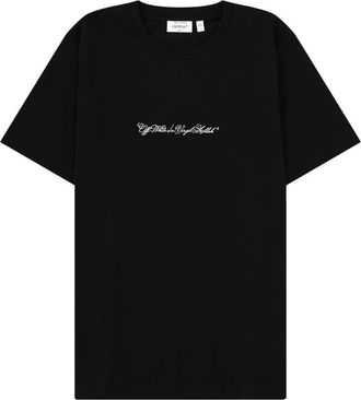 Off-white T-Shirt - Schwarz