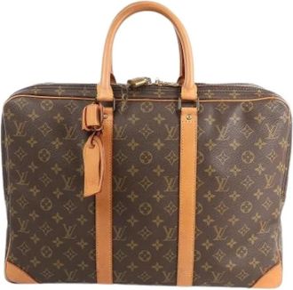 Louis Vuitton unisex, Pre-owned, Brun, Taille: ONE Size Sac week-end en toile Pre-owned