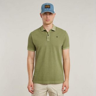 G-Star Poloshirt Dunda Slim Fit Logostickerei auf der Brust