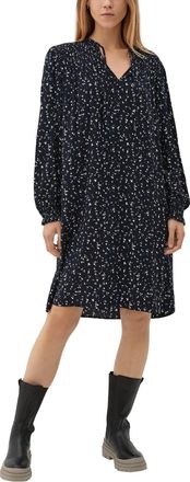 s.Oliver Damen Kleider kurz, Blau, 40 EU