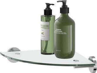 Tiger Boston Eckablage, Edelstahl poliert, 254 x 50 x 254 mm