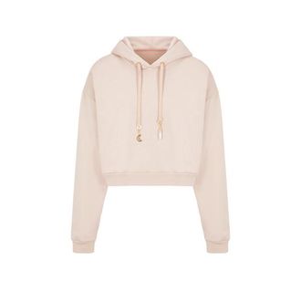 Social Sunday Hoodie crop en coton biologique