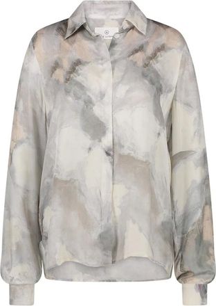 Jane Lushka Damen, Blusen & Hemden, Grau, LGröße