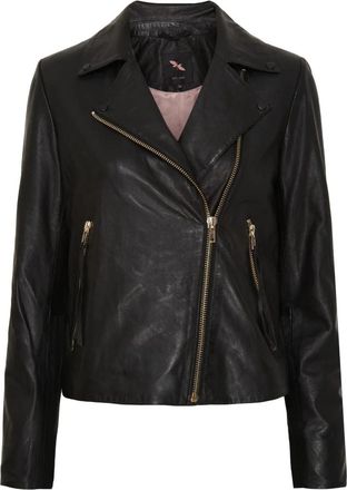 BTF-CPH Lederjacken - - Jackets - Damen - Schwarzk - 2XL