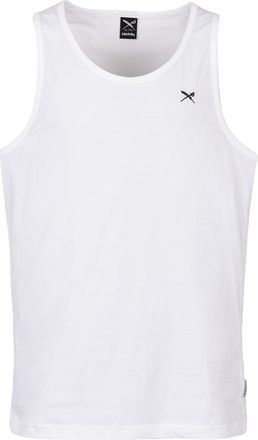 Iriedaily Herren Tank Top MINI Flag Bio-Baumwolle Regular Fit M White