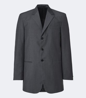 Jil Sander Blazer en laine et mohair