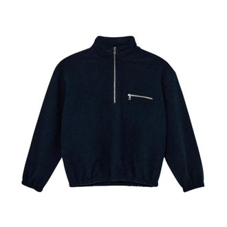 Rier Homme, Sweatshirts et sweats &agrave; capuche, Bleu, Taille: L Polaire