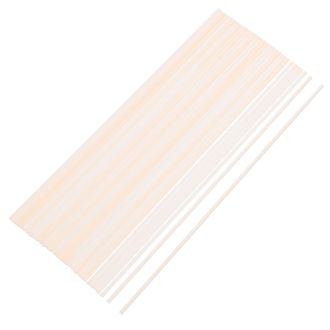 Hemobllo UTHCLO 30 St&uuml;ck Hochtemperatur Brennst&auml;be 20cm Korundrohr Brennwerkzeuge f&uuml;r Keramik&ouml;fen Wiederverwendbare Tonbrennwerkzeuge mit Glatter Oberfl&auml;che Zu