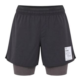 SATISFY Satisfy - TechSilk 5 Shorts - Homme - Sport - Gris - Taille: L