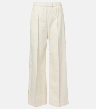 Jil Sander Pantalon ample en coton