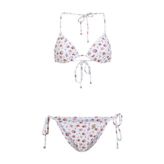 Dolce & Gabbana Femme, Maillots de bain, Multicolore, Taille: 38 FR Roselline Bikini