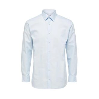 Selected Slhregethan Shirt LS Classic B Noos - - Shirts - Herren - Blau - XS
