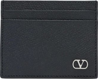 Valentino Garavani Homme, Accessoires, Noir, Taille: ONE Size VLogo Card Holder