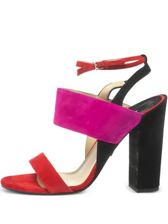 PAUL ANDREW sandales pre-owned 120 mm Xiamen à talon épais - Rouge