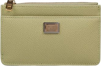 Dolce & Gabbana Femme, Accessoires, Vert, Taille: ONE Size Dauphine Card Holder