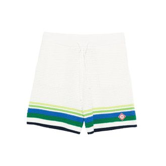 Casablanca Stripe-detail Knitted Shorts