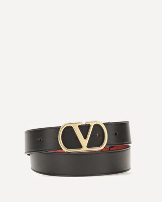 Valentino Garavani Reversible VLogo Signature Belt Female 95