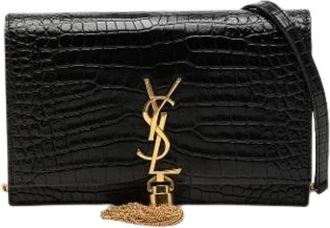 Saint Laurent Pre-owned Kate Shoulder Bag - Femme - Pre-owned - Noir - Taille: ONE Size