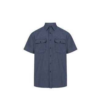 Replay Chemise manches courtes &agrave; carreaux en coton