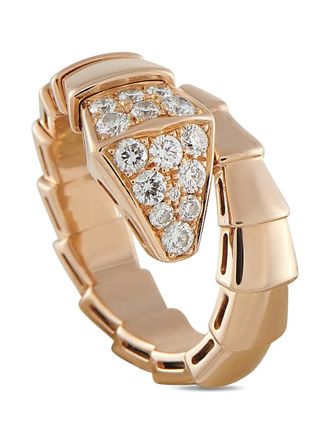 Bulgari Serpenti Viper diamond ring - Rosa