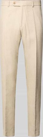 Carl Gross Slim Fit Leinenhose mit Woll- und Viskose-Anteil Modell Shiver