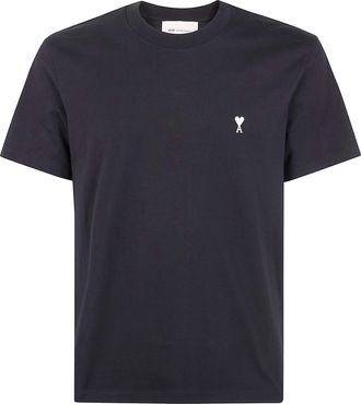 Ami Contrasted Ami De Coeur Tshirt