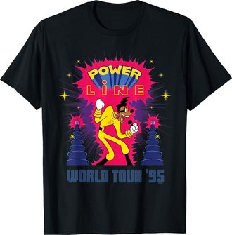 Disney A Goofy Movie Powerline World Tour 95 2-Sided Rock T-Shirt