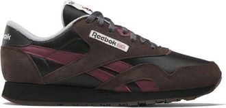Reebok Homme Classic Nylon Basket, Washed Black/Black/Black Cherry, 40 EU