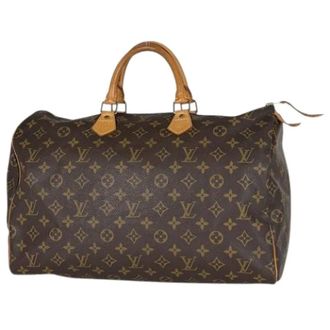 Louis Vuitton Pre-owned Toile sacs-louis-vuitton - Femme - Pre-owned - Brun - Taille: ONE Size