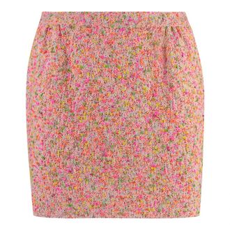 St. John Boucle Strickrock - - Skirts - Damen - Mehrfarbig - 2XS