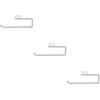 Cabilock 3 STK Selbstklebender Papierhandtuchhalter Wandmontierter Papierhandtuchhalter Kein Bohren Von Papierhandtuchhaltern Taschentuchhalter Unter Schrank K