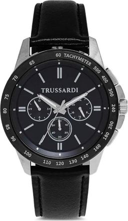 Trussardi montre Tachymeter 44 mm - Noir