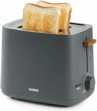 Domo DO965T Toaster grau matt sechs Br&auml;unungsstufen