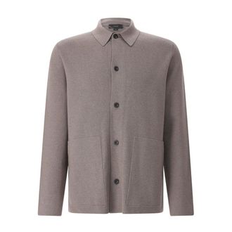 Vince Veste Chemise - Homme - Pulls - Gris - Taille: L