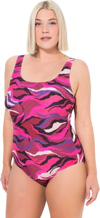Ulla Popken Damen große Größen Übergrößen Plus Size Badeanzug Alice, Softline, DG, Waves