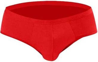 Generic Slips pour homme, couleur unie, respirant et confortable, taille &eacute;lastique douce, slip pour homme, sous-v&ecirc;tements d&eacute;contract&eacute;s, slip &eacute;lastique pour le