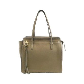 Ferragamo Sac &agrave; main en cuir de veau Pre-owned - Femme - Pre-owned - Brun - Taille: ONE Size