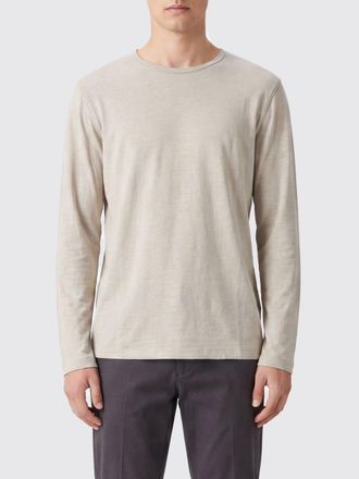 Closed Langarm-T-Shirt aus Leinenmischung mit Rundhalsausschnitt