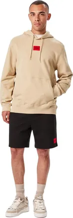 HUGO BOSS Hugo - Hoodie zum &Uuml;berziehen f&uuml;r Herren, Baumwollmischung (Beige)