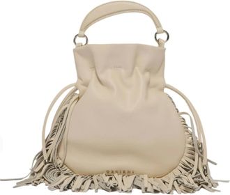 Orciani Femme, Sacs, Jaune, Taille: ONE Size Borsa frange Coulisse