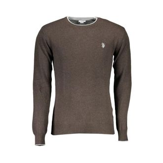 U.S.Polo Association U.s. Polo Assn. - U.s. Polo Assn. Pull Marron en Laine pour Homme - Homme - Pulls - Brun - Taille: 2XL