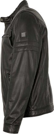 Redpoint Lederjacke Barry Redpoint - Herren Lederjacke Lammnappa schwarz