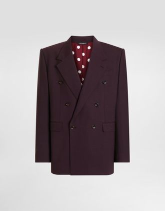 Dolce & Gabbana Jacke Palermo Aus Wolle Mit Doppelreihigem Verschluss - Mann Anz&uuml;ge Und Blazer Mehrfarbig 60