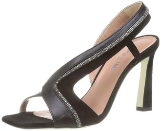 Pollini Damen Kollektion Fw21 Damensandalen aus Leder und Wildleder Karluv Most Sandale, Fadenmuster, 35.5 EU