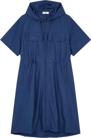 STUDIO TOMBOY Minikleid mit Kapuze - Blau