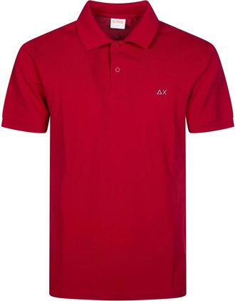 Sun 68 Homme, Tops, Rouge, Taille: M Polo Chemises