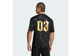 adidas T-Shirt ADIDAS X FORTNITE TIRO JERSEY mit Rundhalsausschnitt, ohne Verschluss, sportlicher Stil