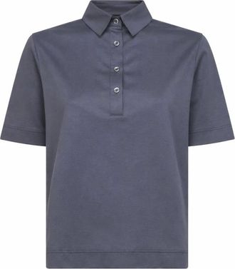 Blanca Vita Femme, Tops, Gris, Taille: 38 FR Polo Top