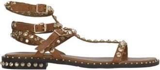 Ash Ash, Femme, Chaussures, Brun, Taille: 40 EU Sandale Ariel Orn&eacute;e de Clous Rockstud